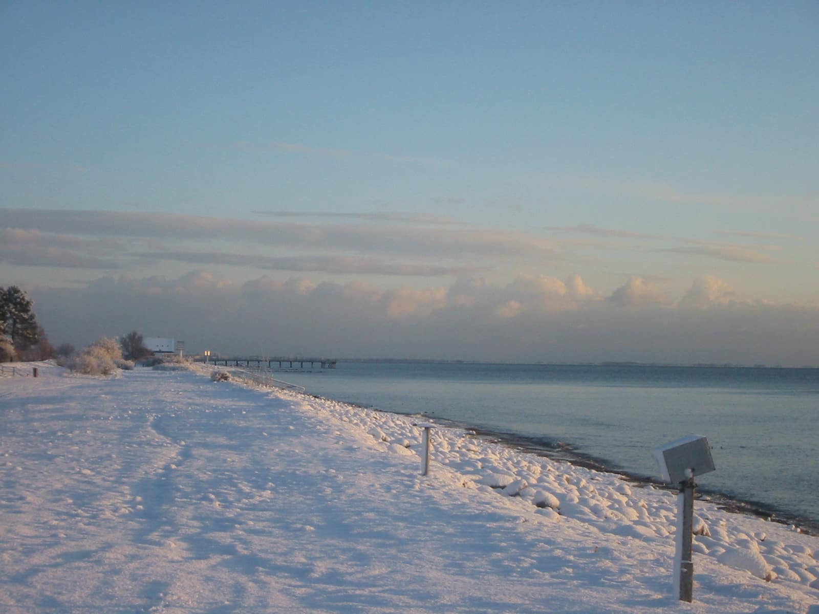 Winter-WoMo-Hafen ~ Rosenfelder Strand Ostsee Camping
